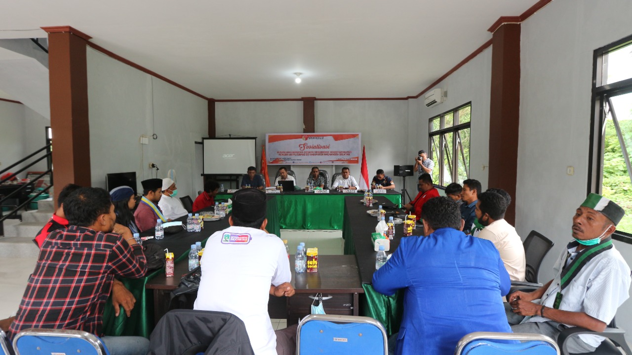Antisipasi Kecurangan, Bawaslu Halmahera Selatan Sosialisasi ... Antisipasi Kecurangan, Bawaslu Halmahera Selatan Sosialisasi ...